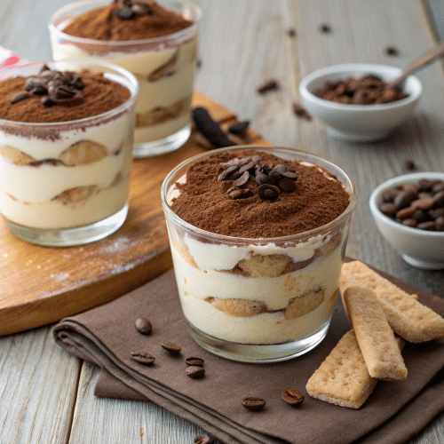 Delicious Tiramisu Cups Recipe