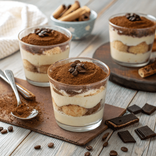 Delicious Tiramisu Cups Recipe