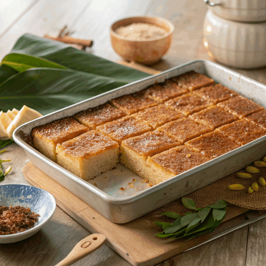 Biko Filipino Sticky Rice Dessert Recipe