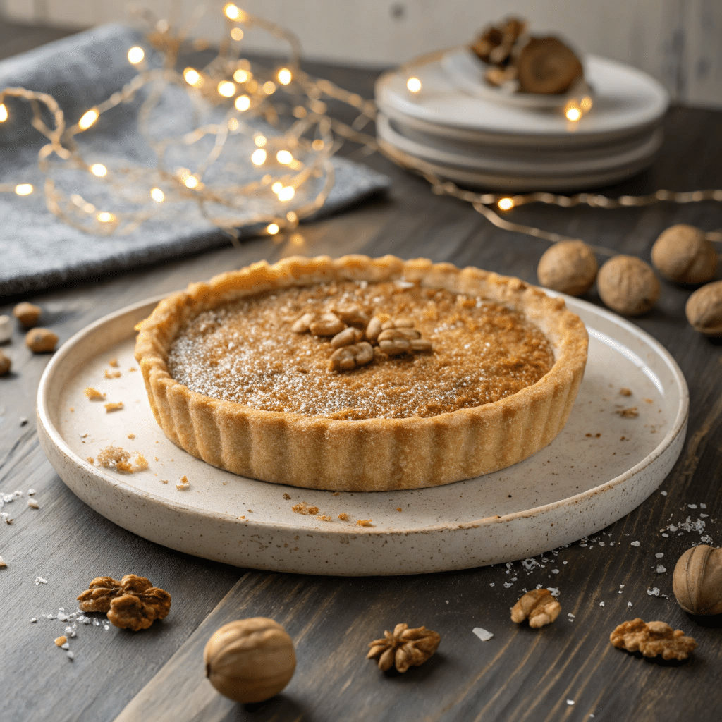 Engadiner Nusstorte Swiss Nut Tart Recipe
