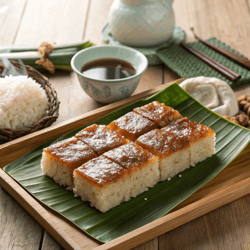 Biko Filipino Sticky Rice Dessert Recipe