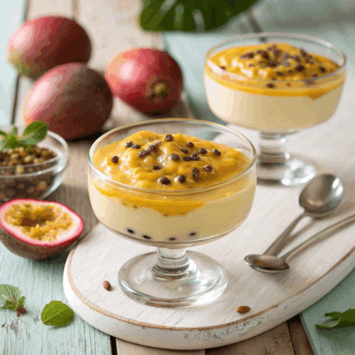 Passion Fruit Mousse Recipe | Easy Brazilian Dessert