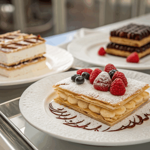 Napoleon Pastry Dessert Recipe | Classic French Treat