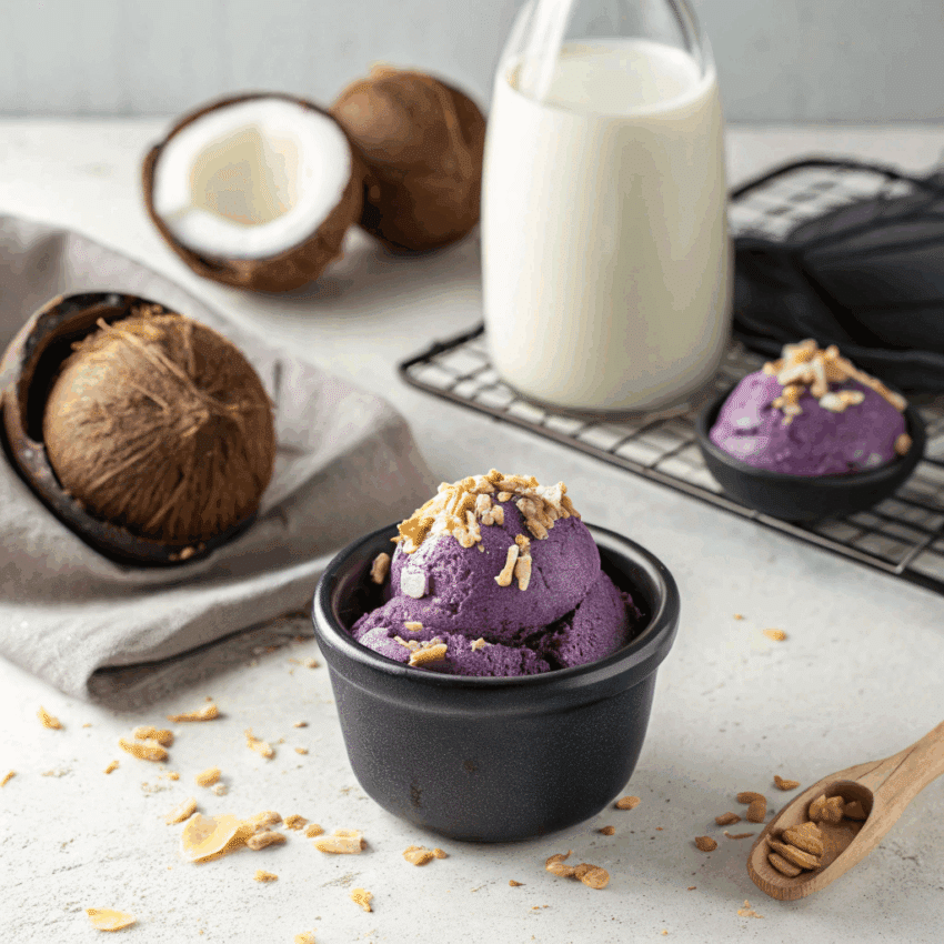 Ube Ice Cream Recipe – Easy Homemade Filipino Dessert