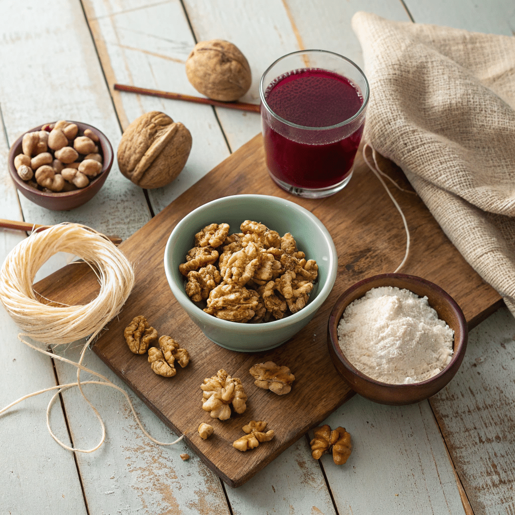 Churchkhela Georgian Walnut Candy Recipe