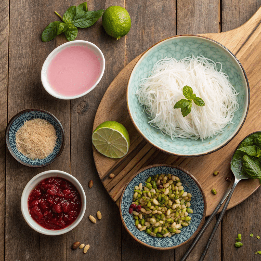 Iranian Faloodeh with Rosewater Recipe
