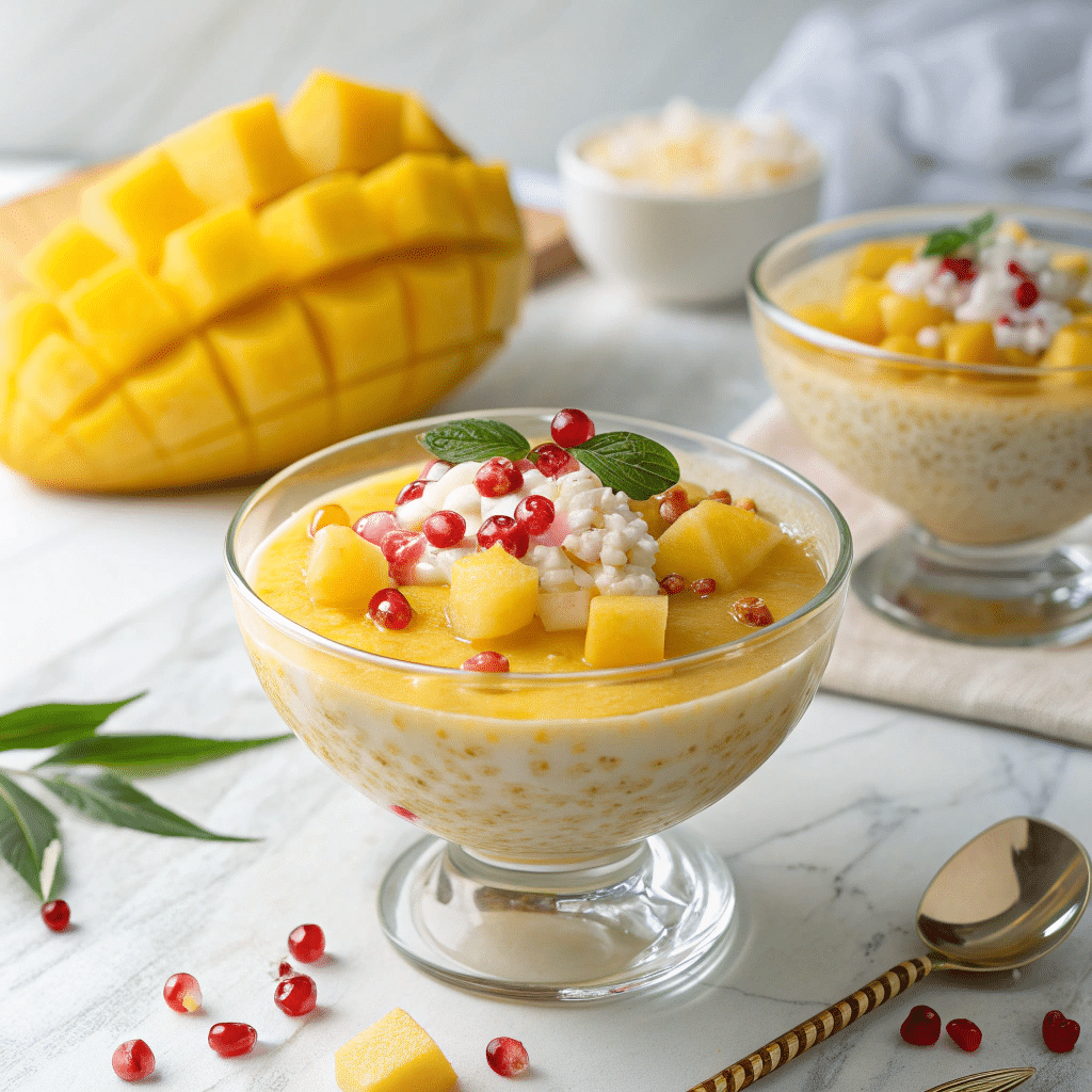 Mango Sago Pomelo Dessert – Creamy Asian Treat