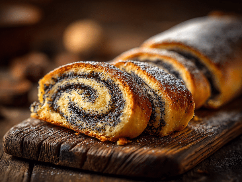 Hungarian Bejgli Poppy Seed Roll Recipe