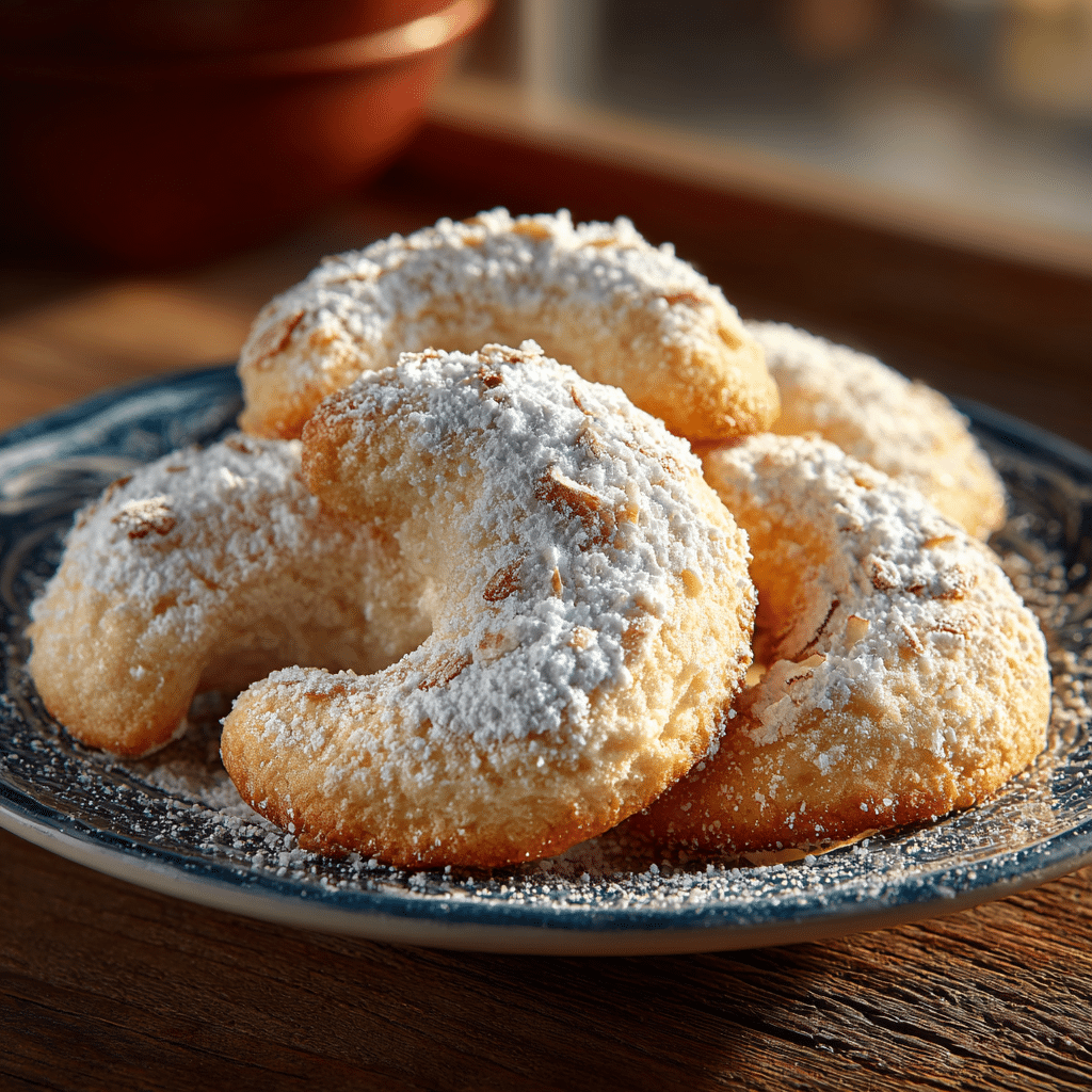 Austrian Vanillekipferl Almond Cookies Recipe