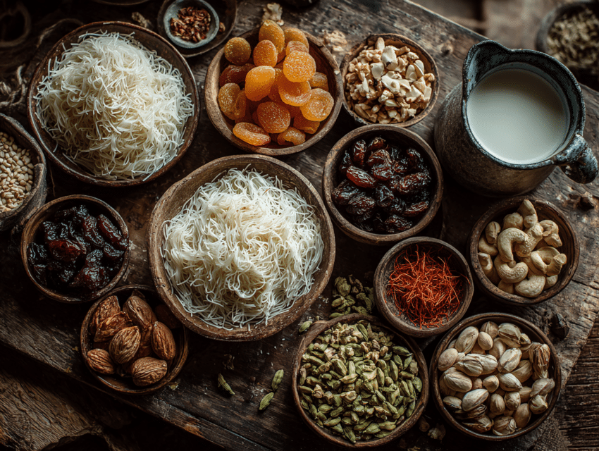 Afghan sheer khurma Eid dessert
