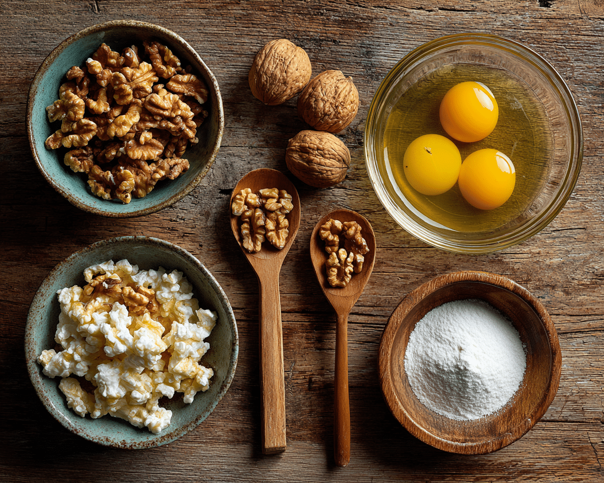 Serbian Orasnice Walnut Cookies Recipe