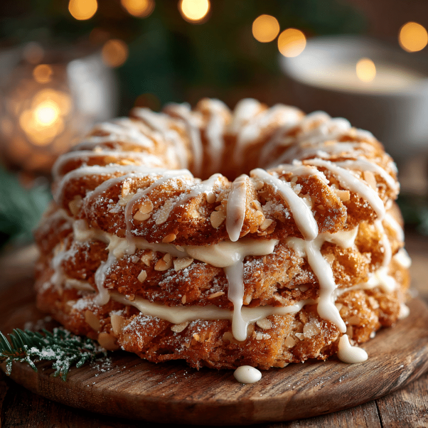 Norwegian Kransekake Almond Wreath Cake Recipe