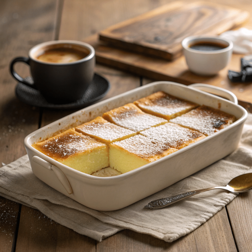 Albanian Qumështor Baked Custard Recipe