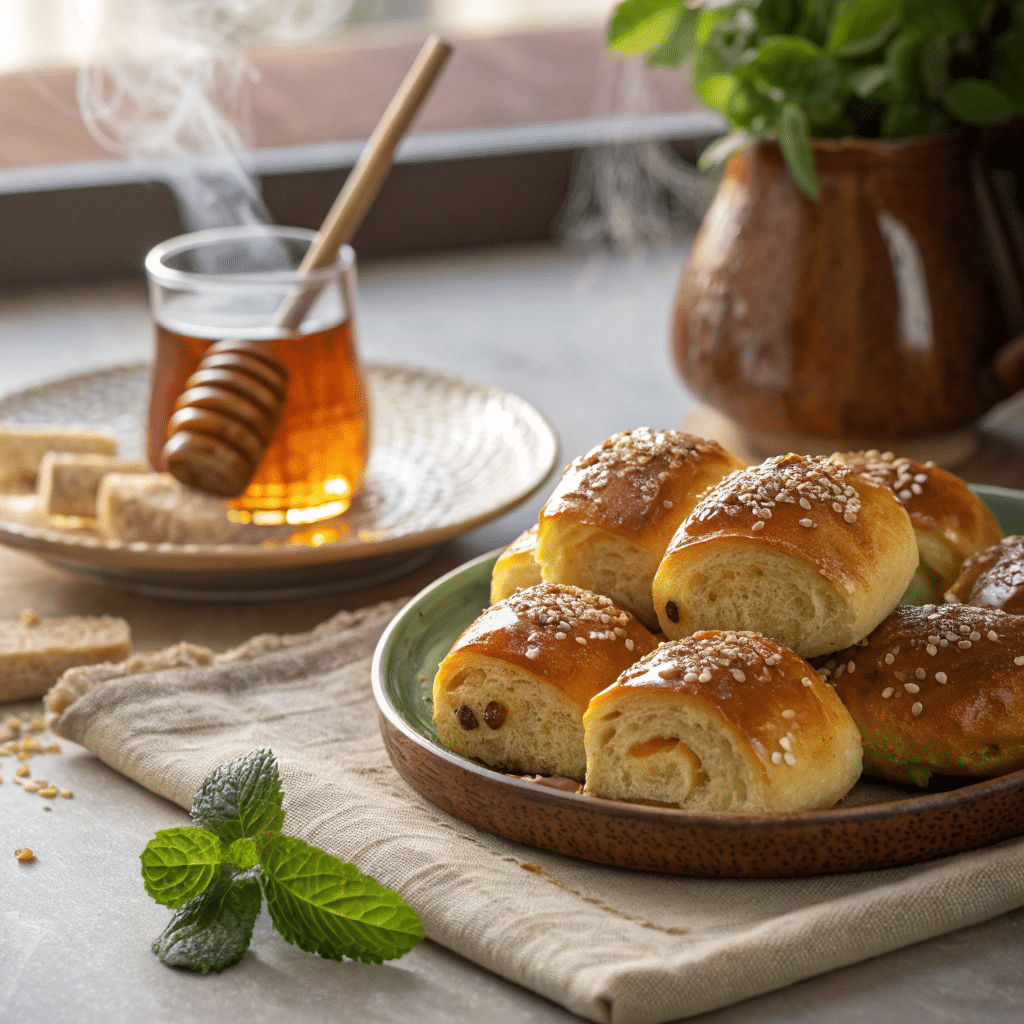 Moroccan Milk Briouats Sweet Rolls Recipe